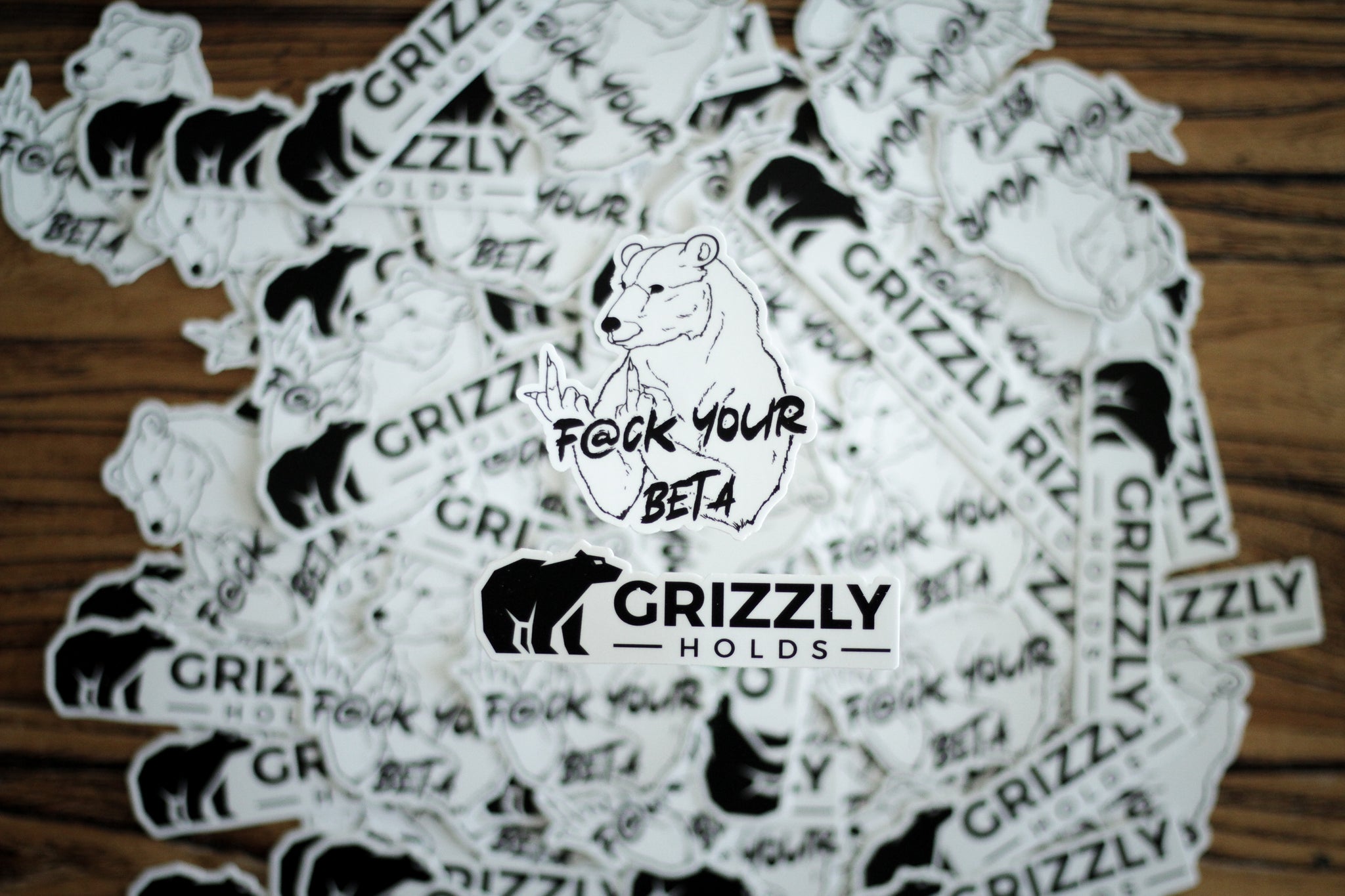 Grizzly Sticker Pack – Grizzly Holds
