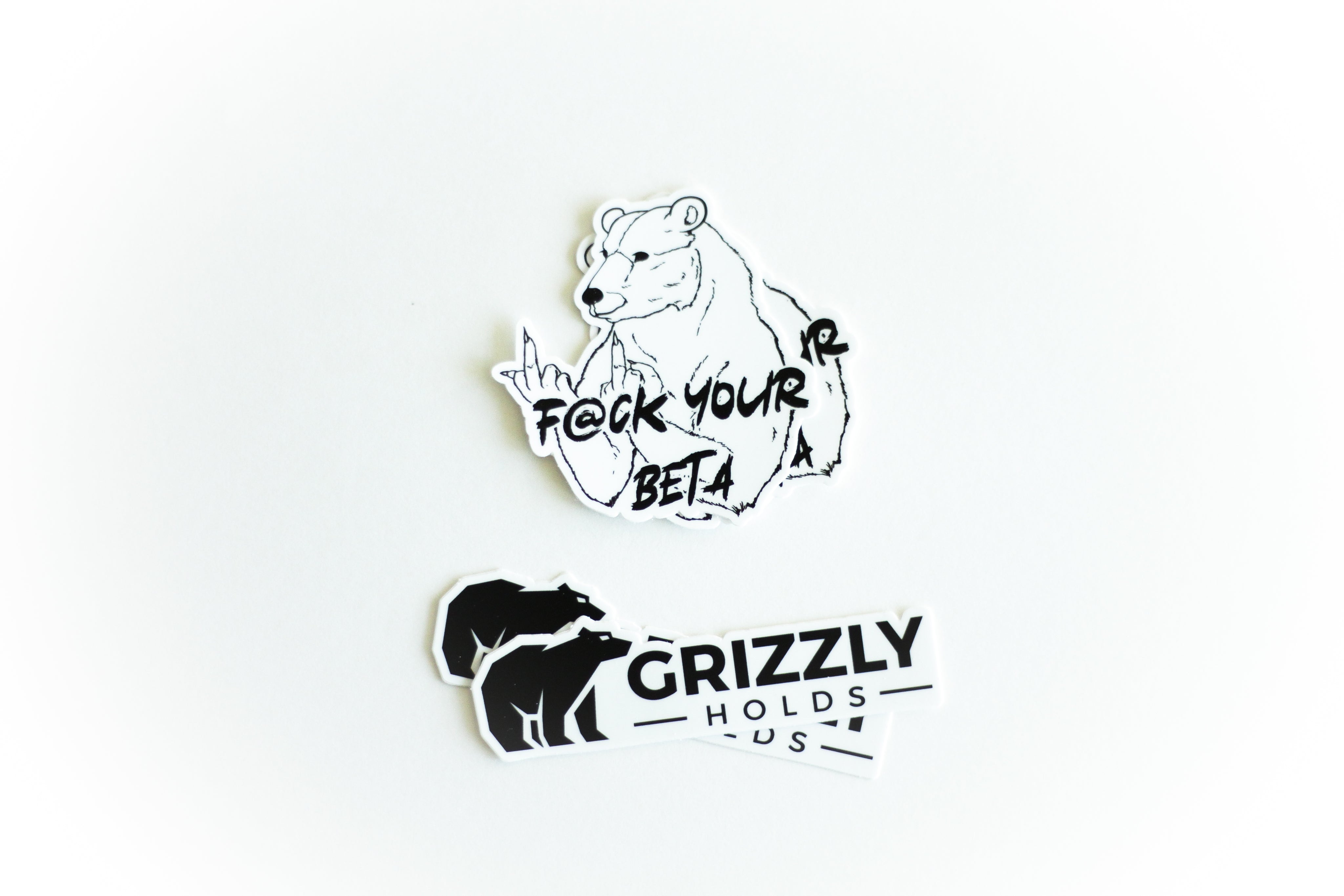 Grizzly Sticker Pack – Grizzly Holds